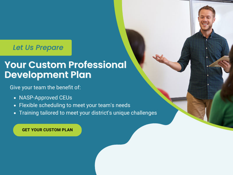 Let us prepare your custom professional development plan